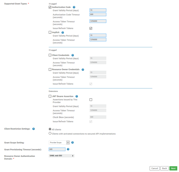 Setting up SAML